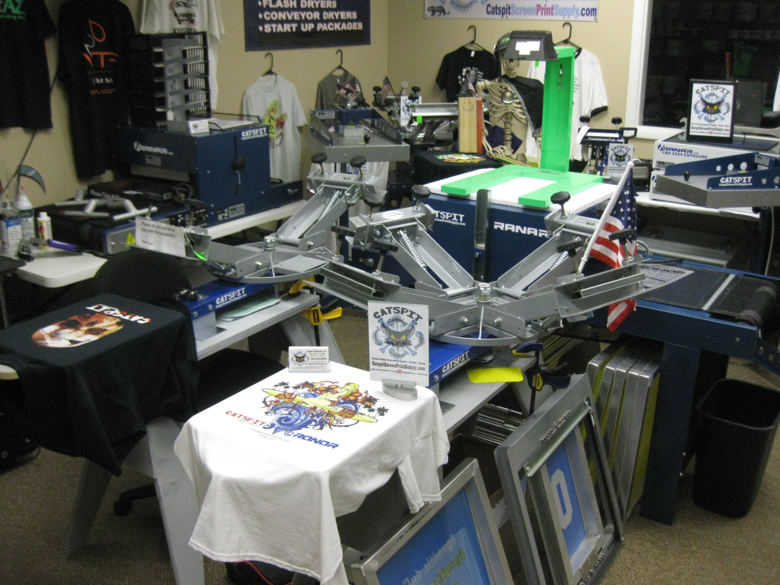 Tee Shirt Screen Printing Equipment | Learn How To Screen Print Tee ...