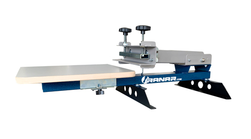 The All New Ranar 1 Color, 1 Station Screen Printing Press | Learn How ...